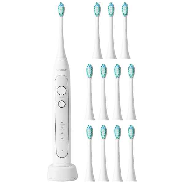 MorningSave: Soniclean Pro 4800 Electric Toothbrush with 12 Brush Heads