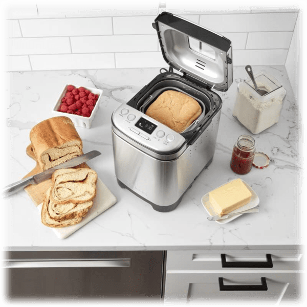 Sidedeal Cuisinart Stainless Steel Compact Automatic Bread Maker