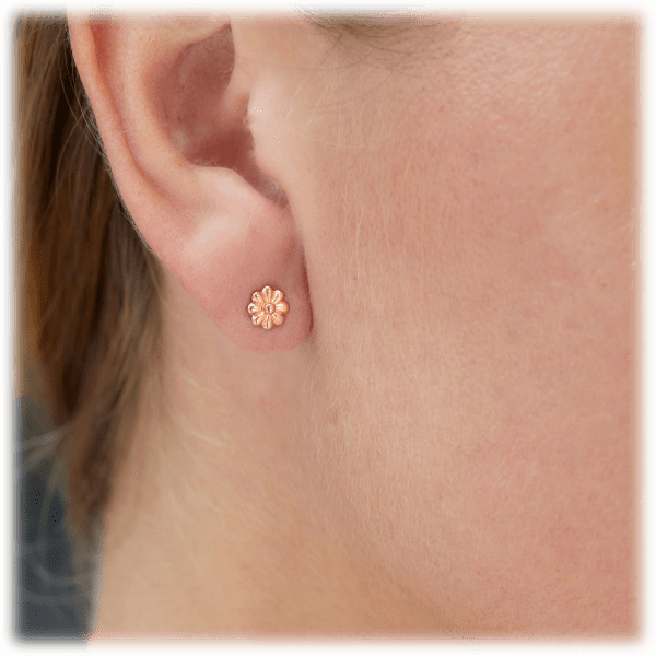 MorningSave: Savvy Cie Florette Studs in Gold, Rose Gold, and Sterling Silver