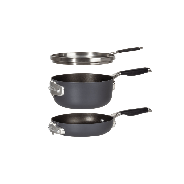 Sidedeal Calphalon Select Space Saving Hard Anodized Nonstick 9 Piece