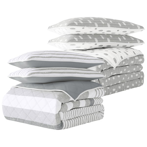 Shop Univision: Cloth & Gable Set de Cubrecama Acolchado Reversible Estampado