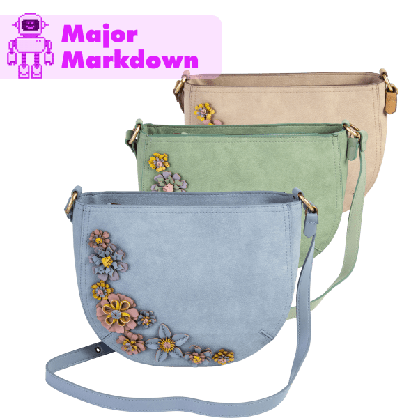 MorningSave: Elle Jae Gypset Painted Desert Flower Zip Crossbody