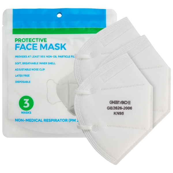 Meh: 120-Pack: LifeToGo KN95 Disposable Non-Medical Respirator Face Masks