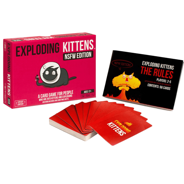 MorningSave: 4-Pack: Exploding Kittens Card Game Bundles