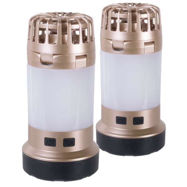 MorningSave: 2-Pack: BrightEase Rechargeable Multi-Function Lanterns