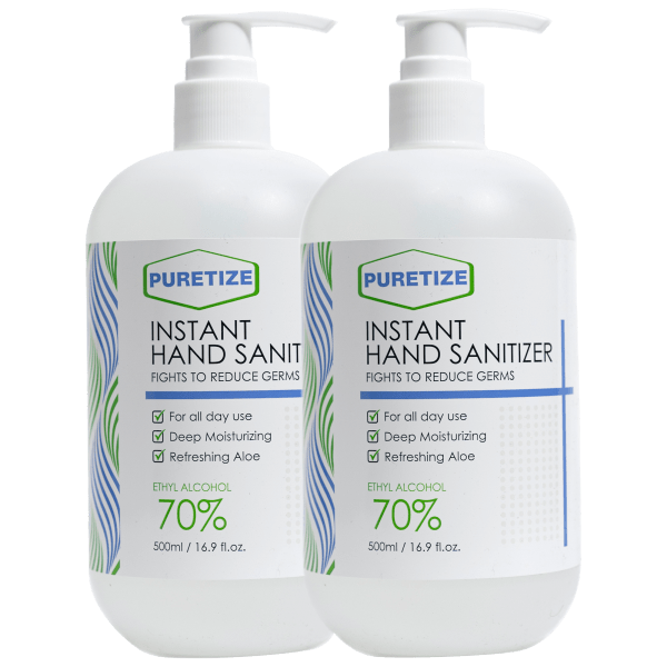 MorningSave: Protective Face Mask & Sanitizer Bundle (10 Masks, 33.8oz ...