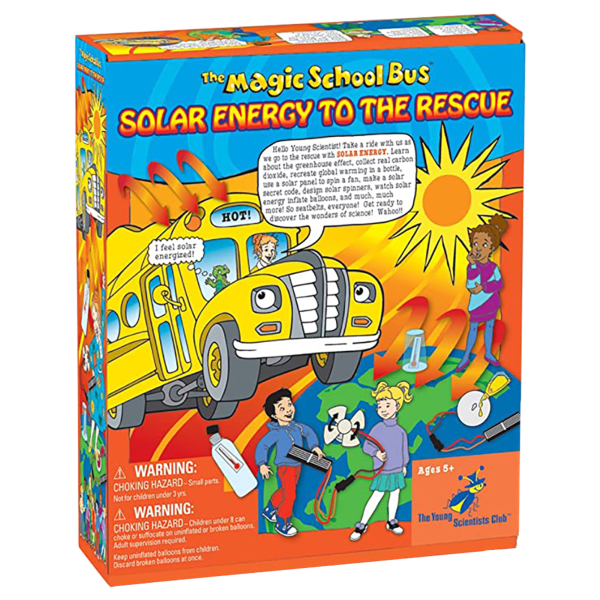 MorningSave: The Magic School Bus Solar Energy to the Rescue STEM Set