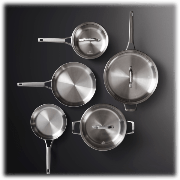 SideDeal: Calphalon Premier 8-Piece Tri-Ply Fully Clad Stainless Steel Cookware Set