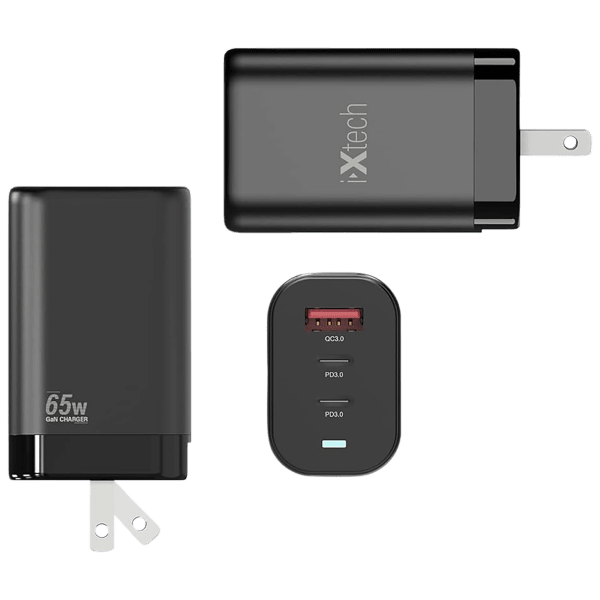 Meh: 2-Pack: I-XTech 33W or 65W GaN USB-C Wall Adapters
