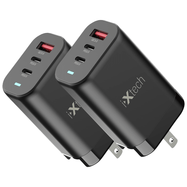 Meh: 2-Pack: I-XTech 33W or 65W GaN USB-C Wall Adapters