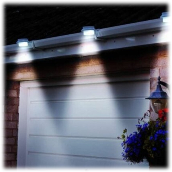 Boundary Outdoor Solar Gutter Led Lights
