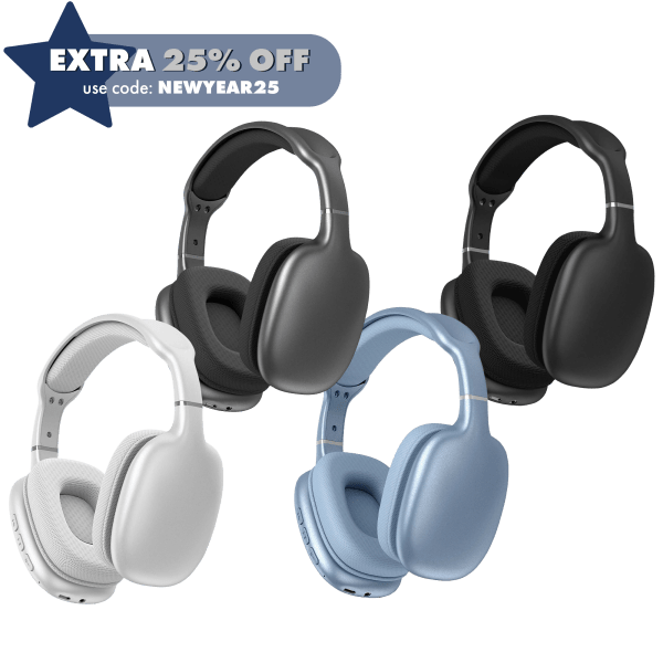 MorningSave: Tech Ave Onyx High Definition Wireless Headphones