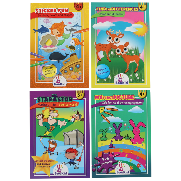 Meh: BooKid Puzzle & Activity Book Bundles for Kids