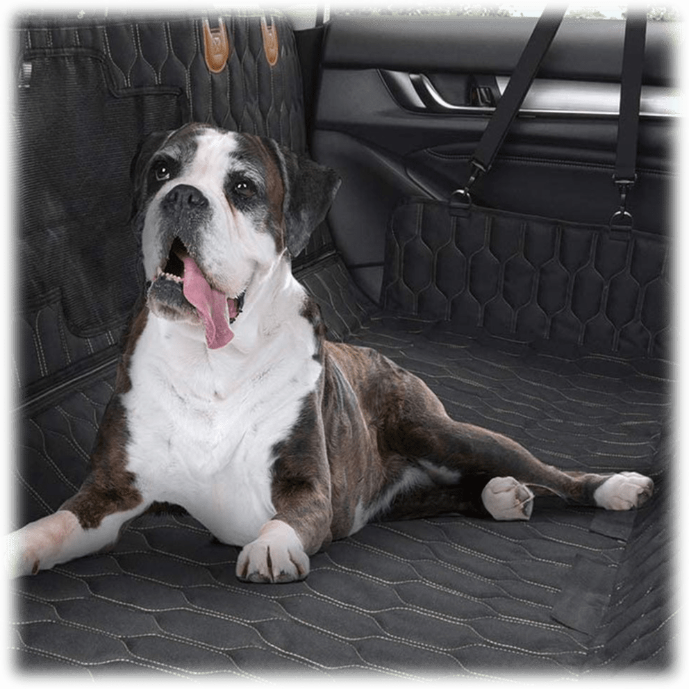 MorningSave Okmee 4 in 1 Luxury Car Seat Cover for Dogs