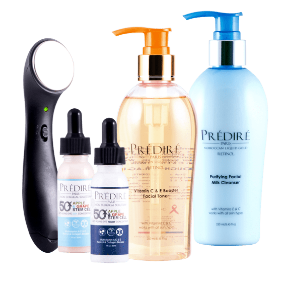 Predire Paris Skincare Collection with Apple & Grape Stem Cell Technology