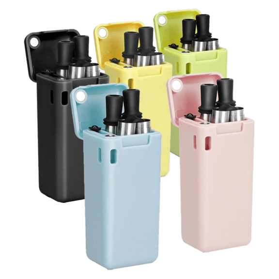 Weekly Pop-Up Pill Organizer with Divided Compartments