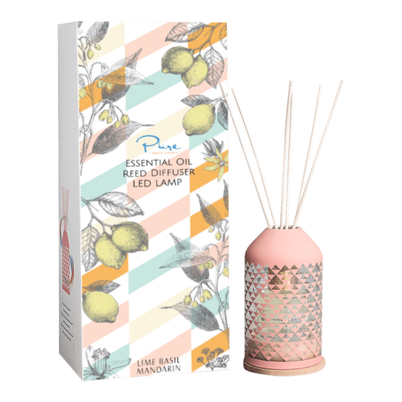 Pure Daily Care Ultrasonic Diffuser + 10 Pack Oil Gift Set