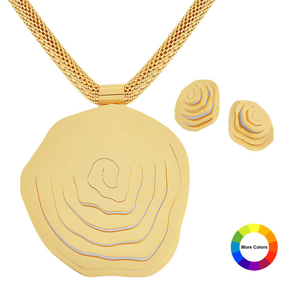 2-Pack: Edforce Steel Spring Earrings