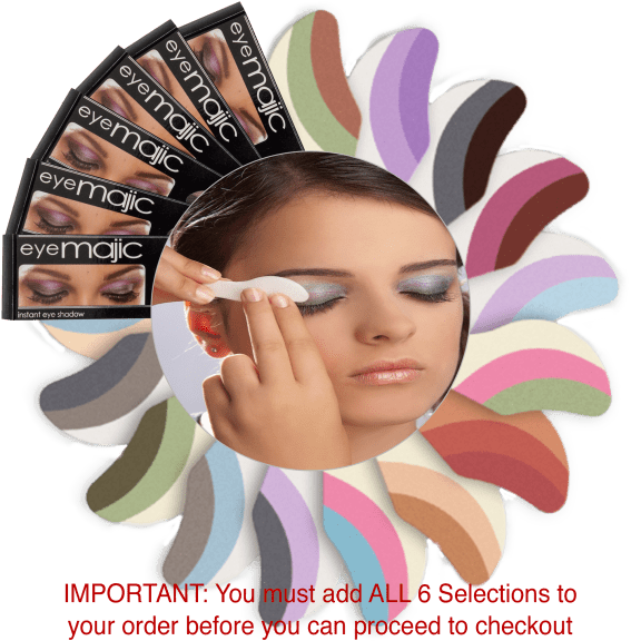 Eye Majic Select-16 Eyeshadow Application Variety Pack