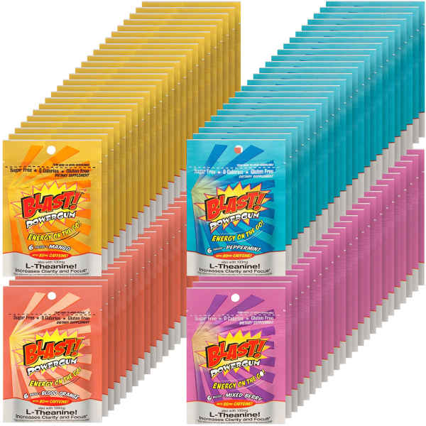 Meh: 144 Pieces of Caffeinated Power Gum