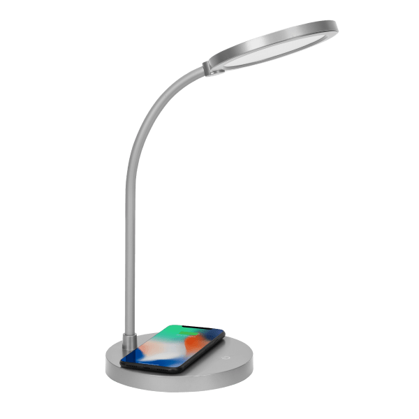 Meh: iHome LED Table Lamp With Flex Neck and Wireless Charger
