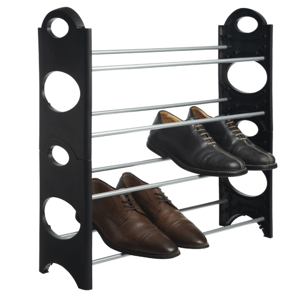 Meh: 2-Pack: 261 5th Avenue 4-Tier Stackable Shoe Rack