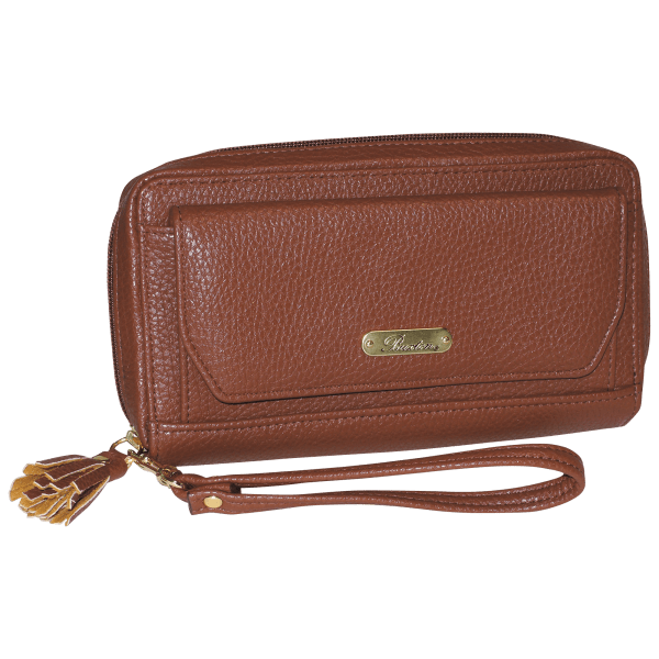 Buxton Ladies Power Tech Wallet with Battery & RFID Protection