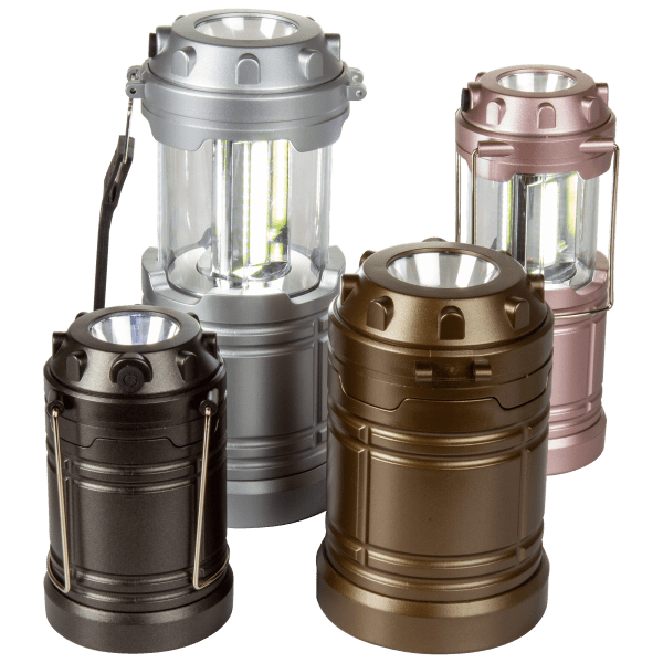 Meh: SecureBrite Set of 4 Pop-Up LED Lanterns with Spotlight