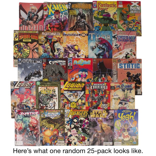 Meh: 25 Random Comic Books