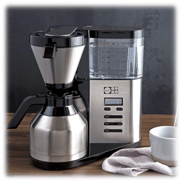 Meh: Motif Elements Pour-Over Style Coffee Brewer with Thermal Carafe