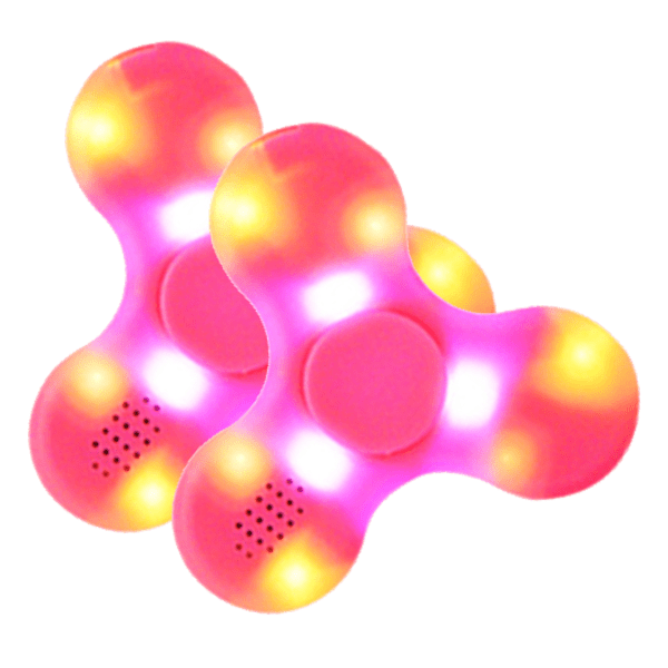 Meh: 2-Pack: LED Bluetooth Fidget Spinners