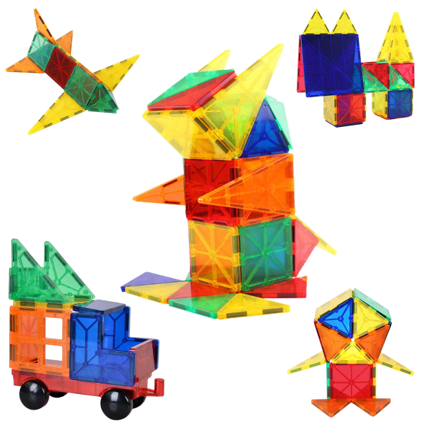 Meh: 60-Piece Magnetic Toy Set