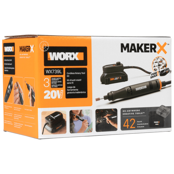 Meh: Worx 20 Volt Maker X Rotary Crafting Tool Kit with Accessories