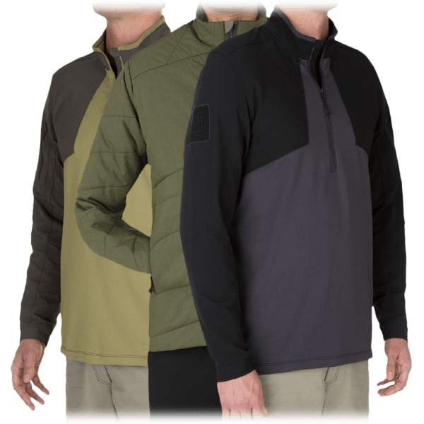 5.11 Tactical Men's Pullover or Insulator Weather-Resistant Jackets