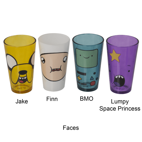 Meh: Adventure Time Pint Glasses