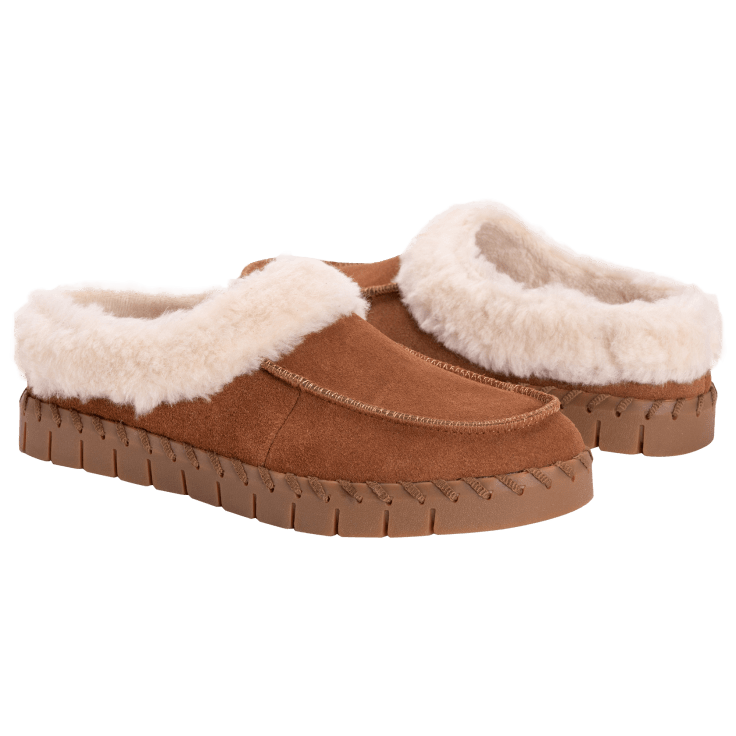 MorningSave: MUK LUKS Women's Flexi Buffalo Faux-Fur Clogs