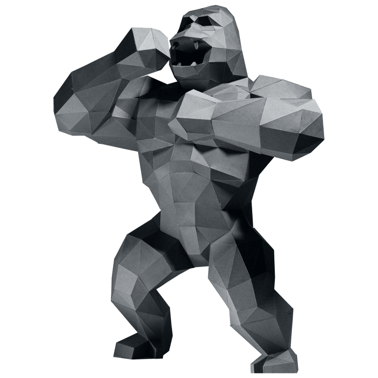 SideDeal: Papercraft World King Kong Model