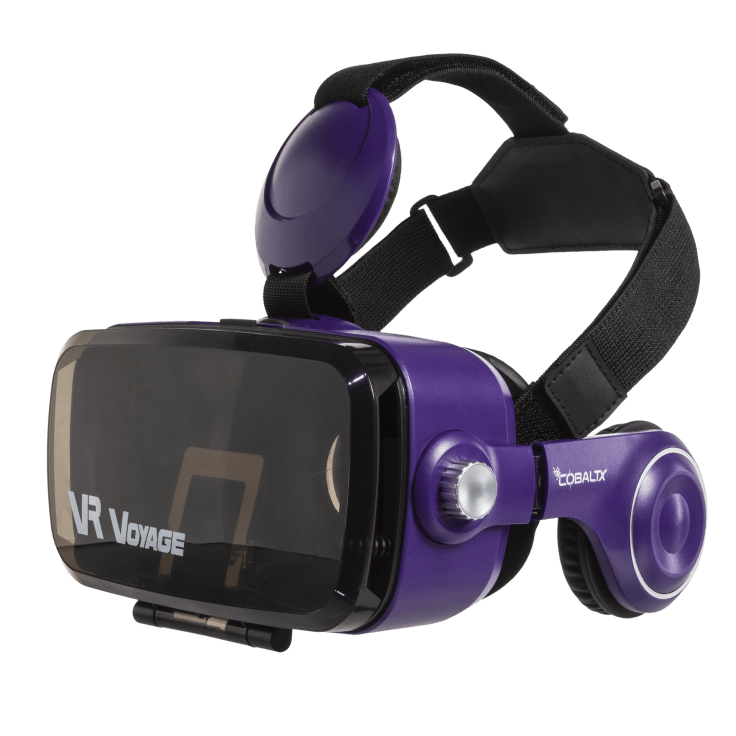 MorningSave: VR Voyage 360 Virtual Reality Headset with Built-In Headphones