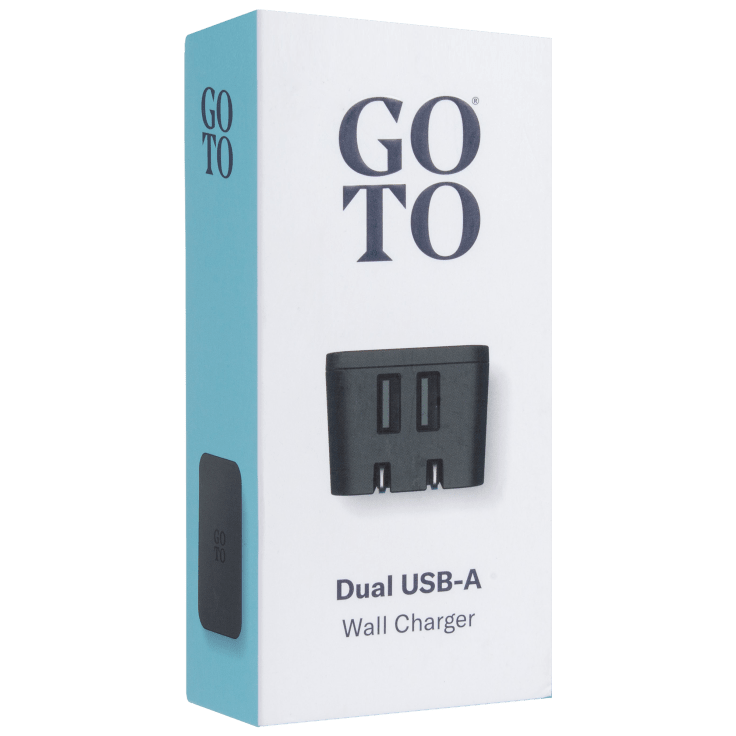 MorningSave: 2-Pack: GoTo Dual USB-A Wall Chargers