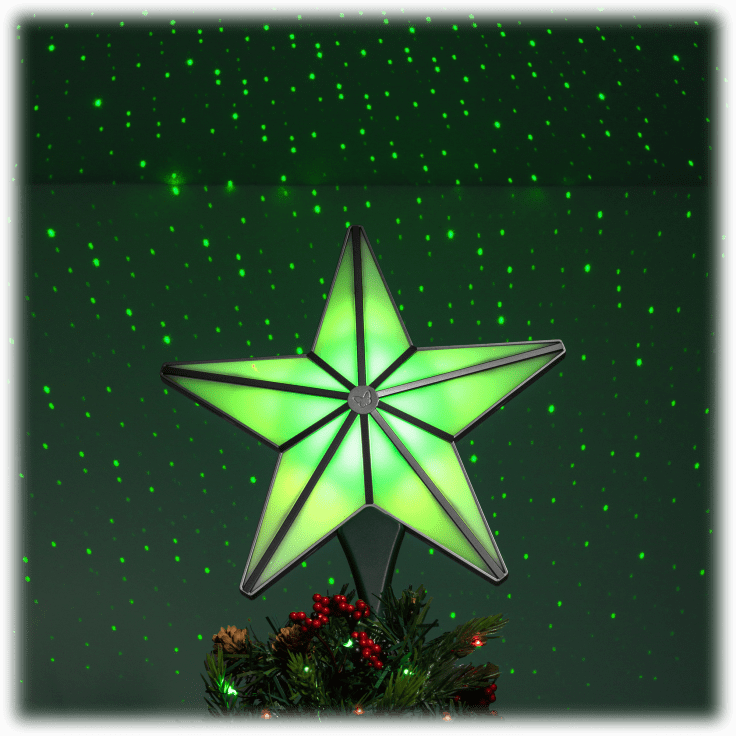 MorningSave: BlissLights Laser Star Projection Christmas Tree Topper