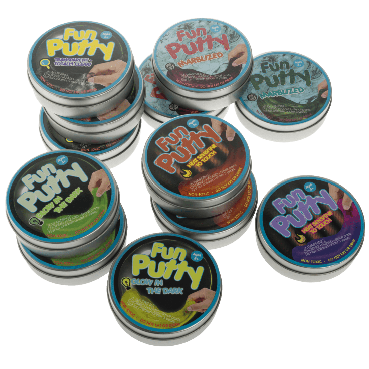 MorningSave: 12-Pack: Fun Putty Assorted Colors