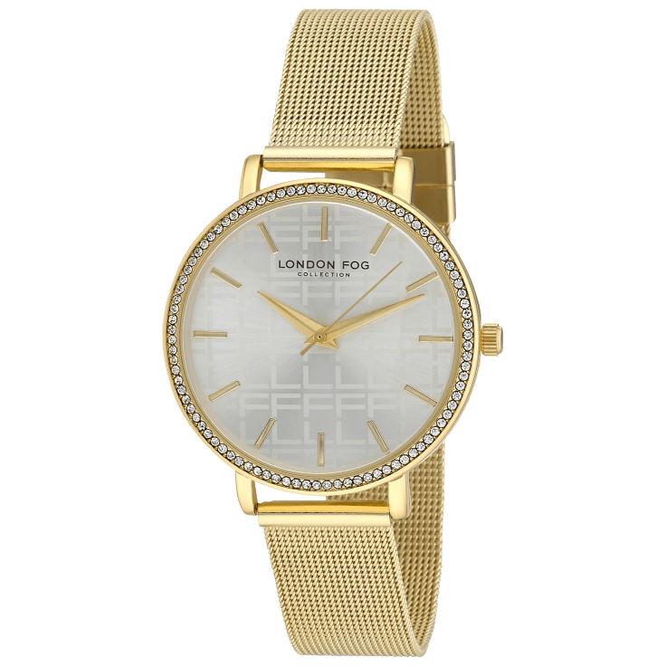 MorningSave: London Fog Women's Buckingham Mesh Strap Watch