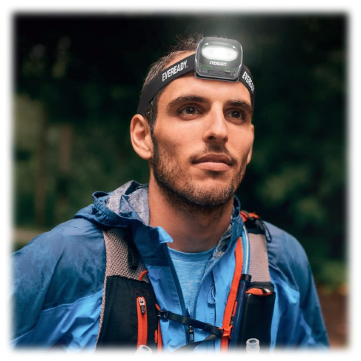 MorningSave: 3-Pack: Eveready 300-Lumen LED Rechargeable Headlight