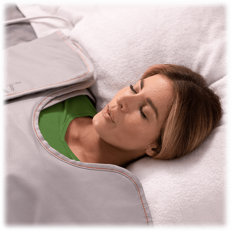 MorningSave: Sharper Image Calming Heat Sauna Wrap 24-Setting