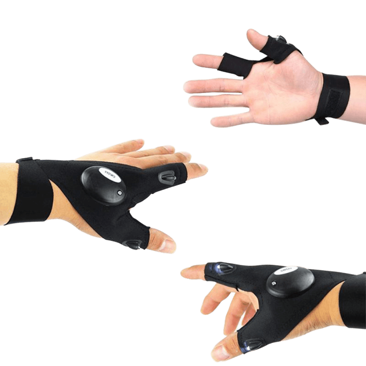 MorningSave: SwissTek Fingerless LED Flashlight Glove