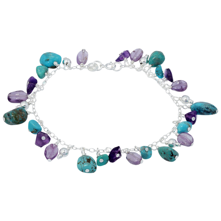 MorningSave: Designs by FMC Sterling Silver Turquoise and Amethyst ...