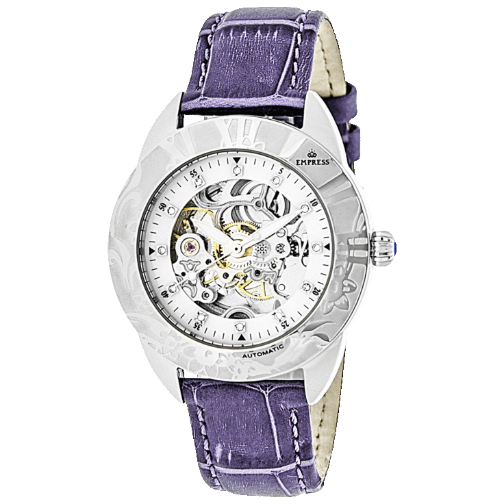 Shop Univision: Empress Godiva Reloj Automático para Damas con Correa ...