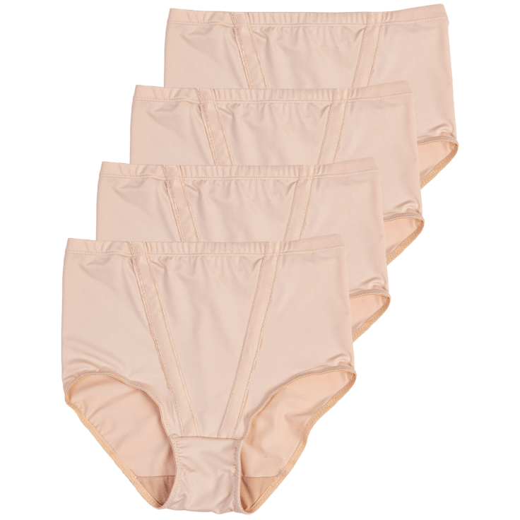 MorningSave: 4-Pack: Formflex Light Control Tummy Slimming Shaping Panty