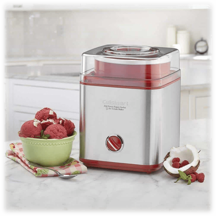 MorningSave: Cuisinart Ice Cream Maker - Red