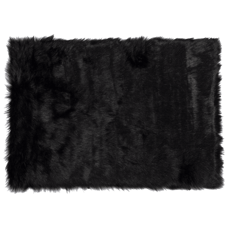 MorningSave: Luxe Hudson Faux Fur 3' X 5' Rectangular Rug